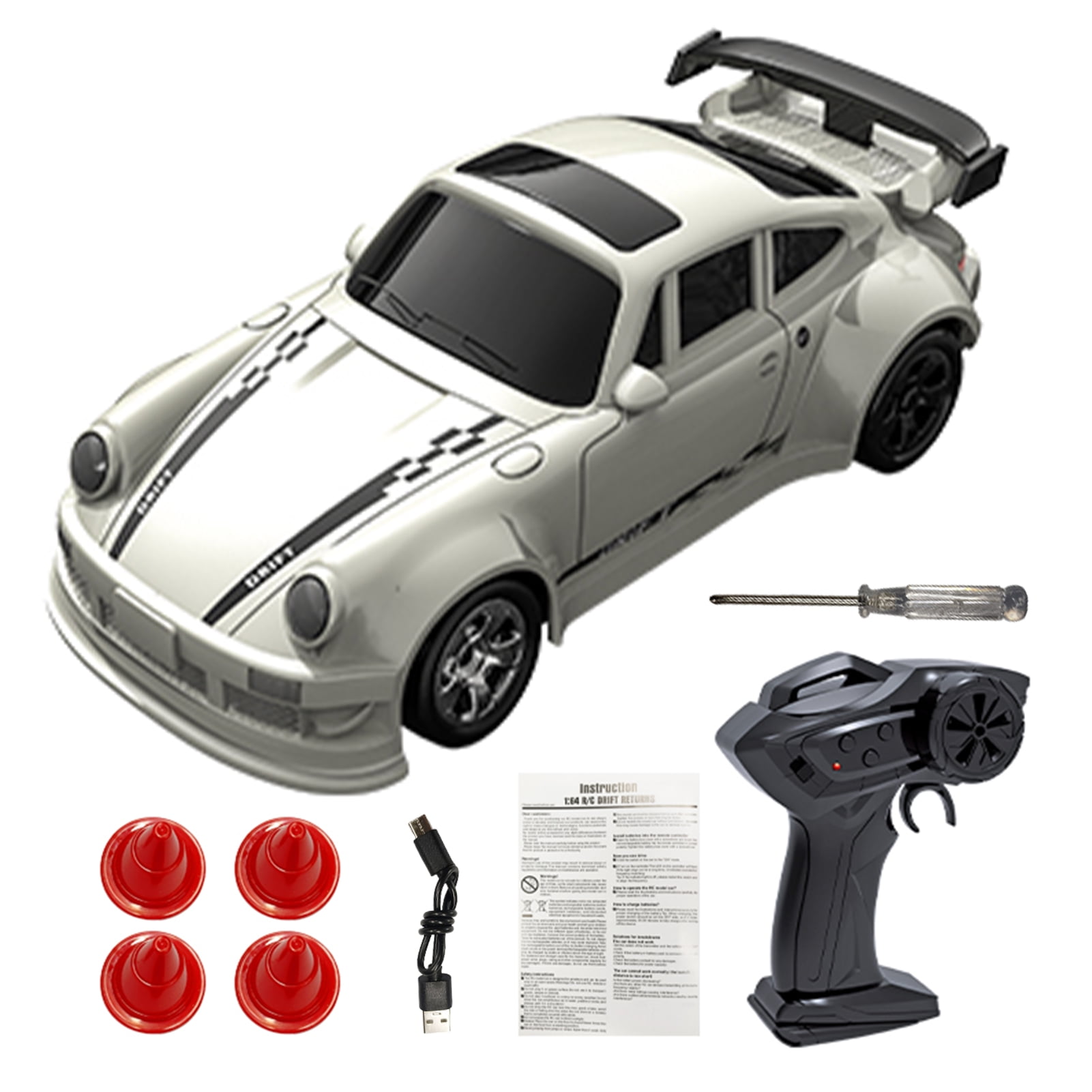 Drift Remote Control Drift Car, 2.4GHz 4WD Mini Full Proportional Model ...