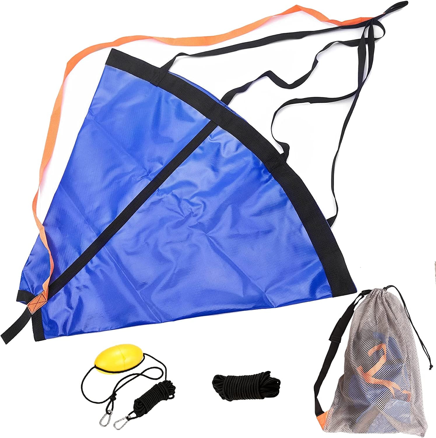 Drift Sock with Dump Line,Harness and Buoy Kit for Fishing Boat/Kayak ...