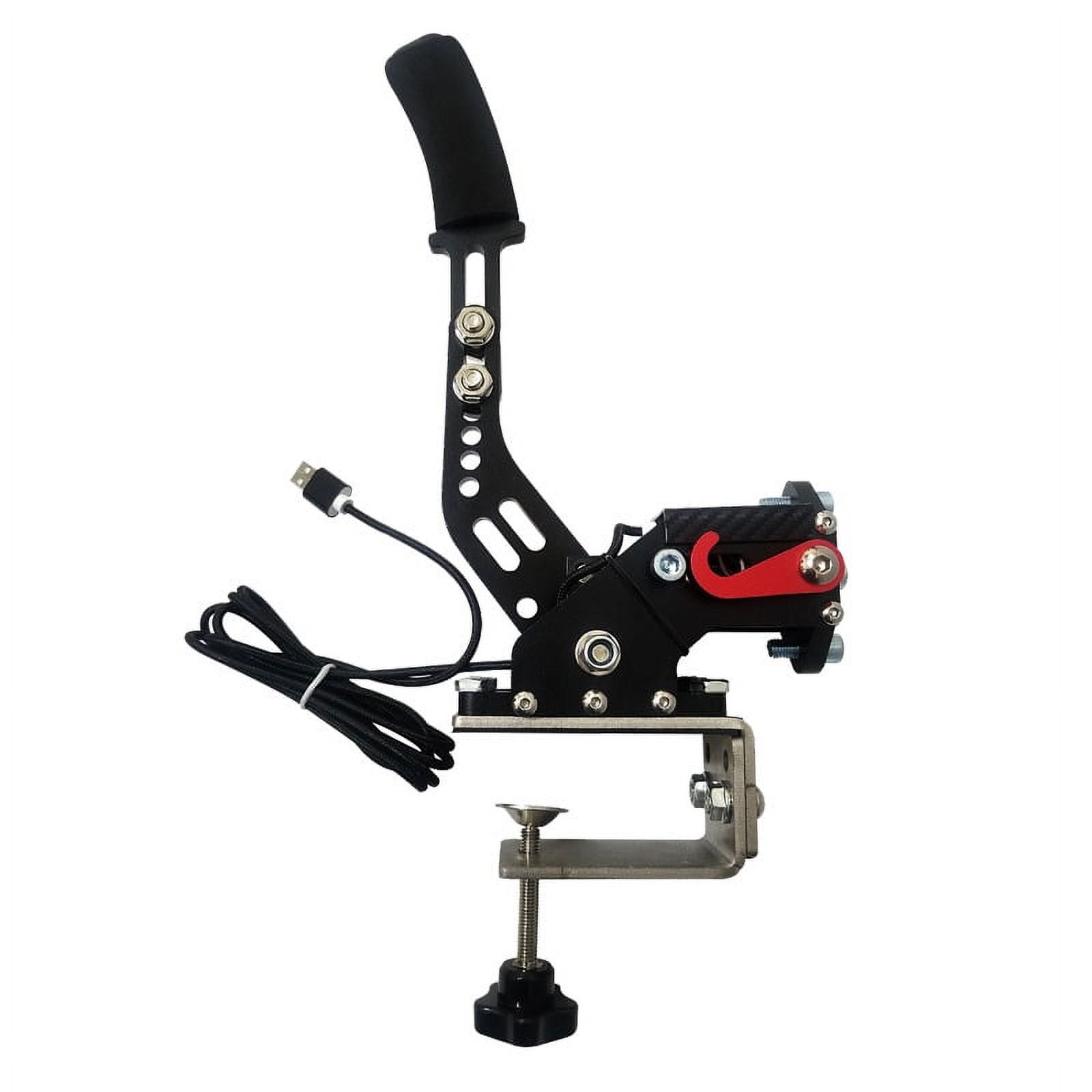 Drift racing game steering wheel seat bracket pull linear handbrake ...