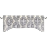 Lush Decor Boho Macrame Tassel Single Window Curtain Panel - Gray - 84 ...