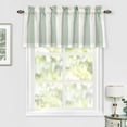 DriftAway Chris Vertical Striped Pattern Linen Textured Blackout Window ...