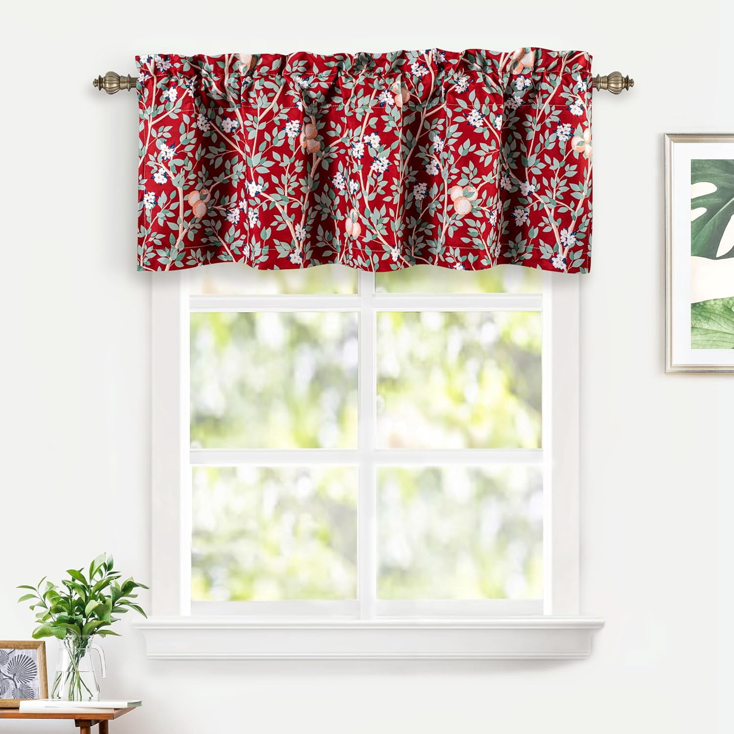DriftAway Isa Flowers Leaves Botanical Classic Pattern Blackout Thermal ...
