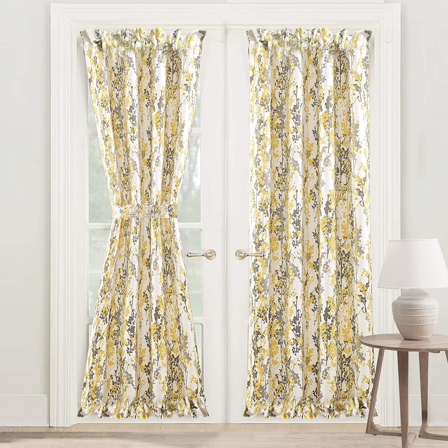 DriftAway Leah Door Curtain Sidelight Curtain Thermal Room Darkening ...