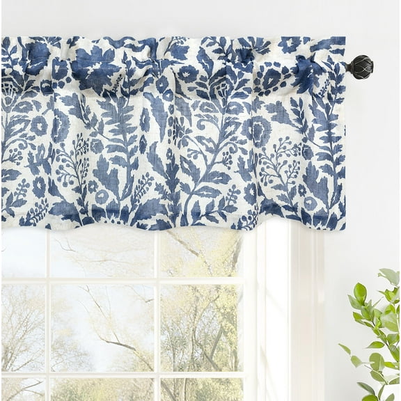 Extra Wide Short Valance Curtains | 132x46cm Kitchen Living Bathroom ...