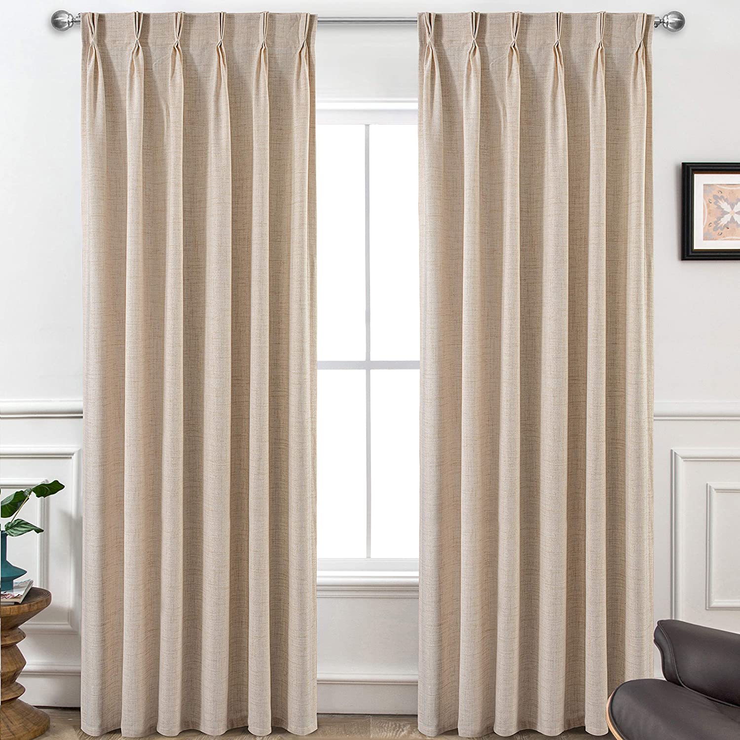 Better Homes and Gardens Buffalo Plaid Semi-Sheer Back Tab Curtain ...
