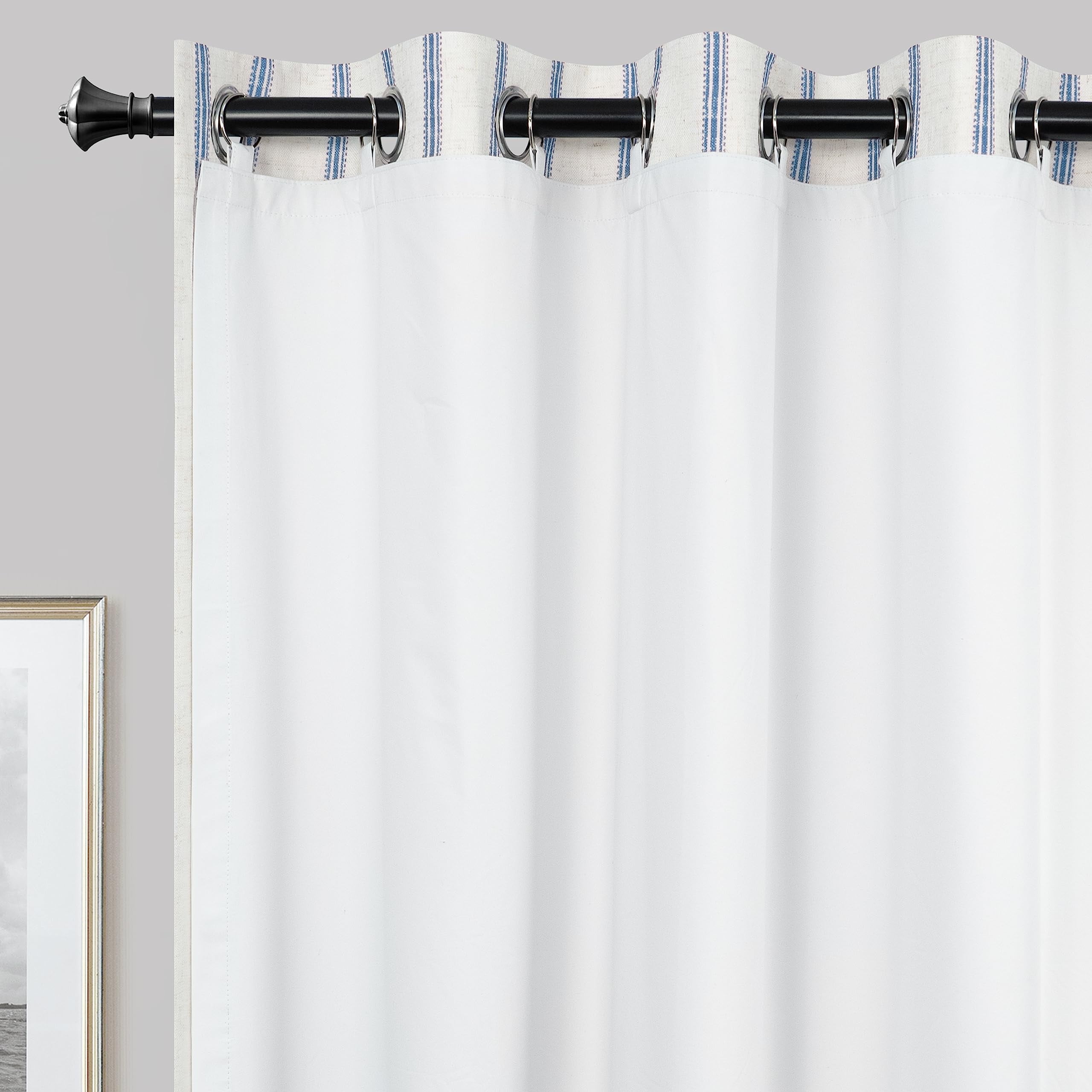 DriftAway Thermal Insulated 100 Percent Darkening Blackout Curtain ...