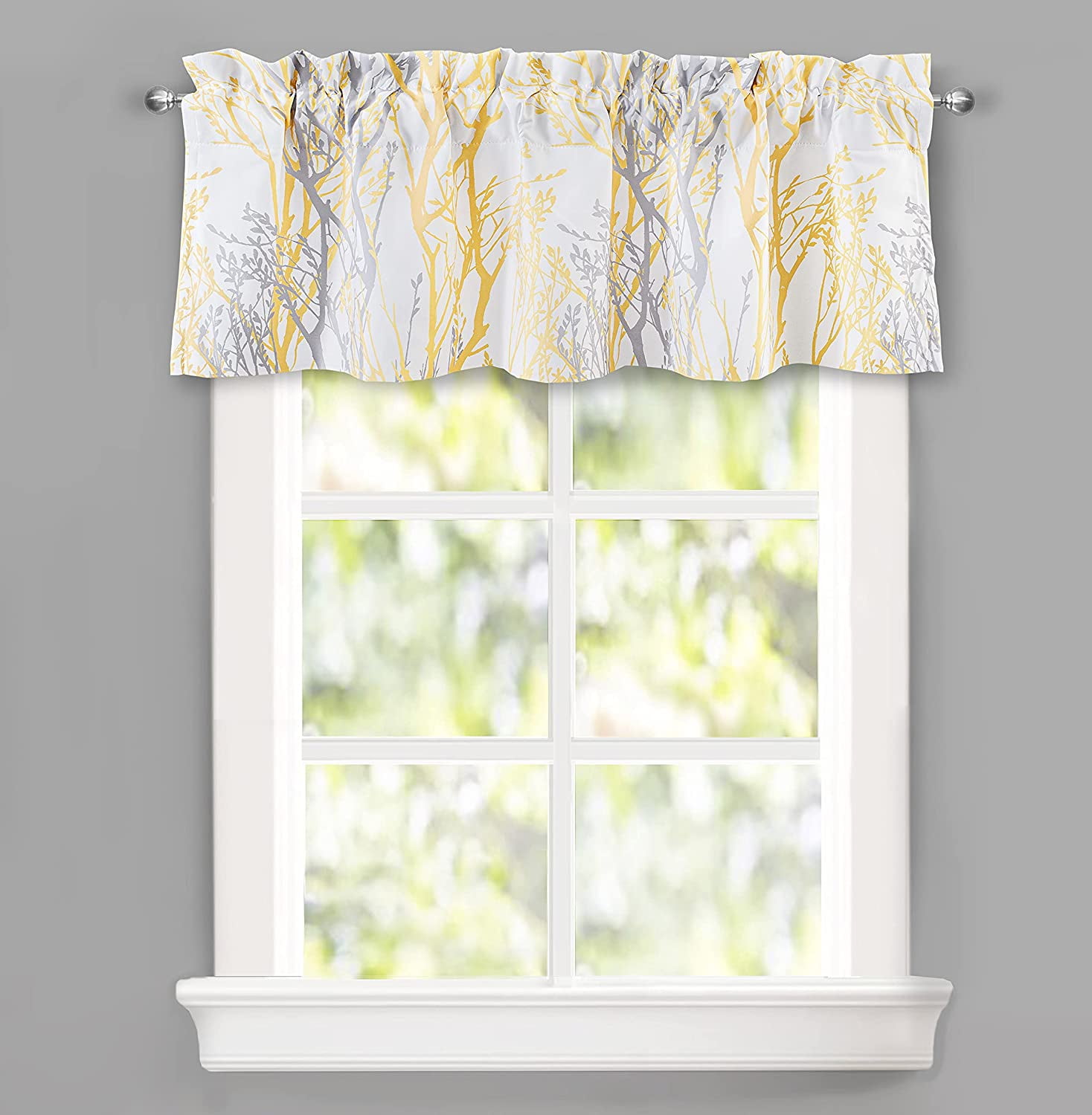DriftAway Tree Branch Abstract Ink Printing Lined Thermal Insulated ...