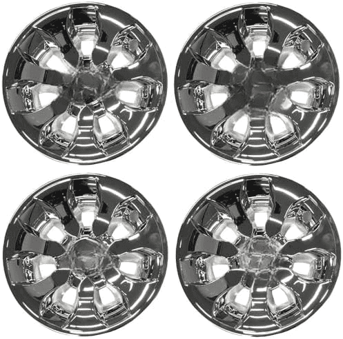 Drifter 8 inch Golf Cart Wheel Covers Hub Caps Universal Fit | Set of 4 ...