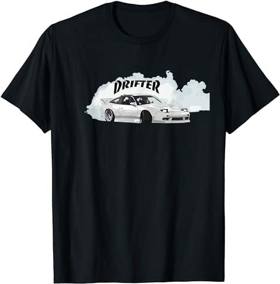 Drifter - JDM Drift Car Drifting S13 Hatch 240 180 T-Shirt - Walmart.com