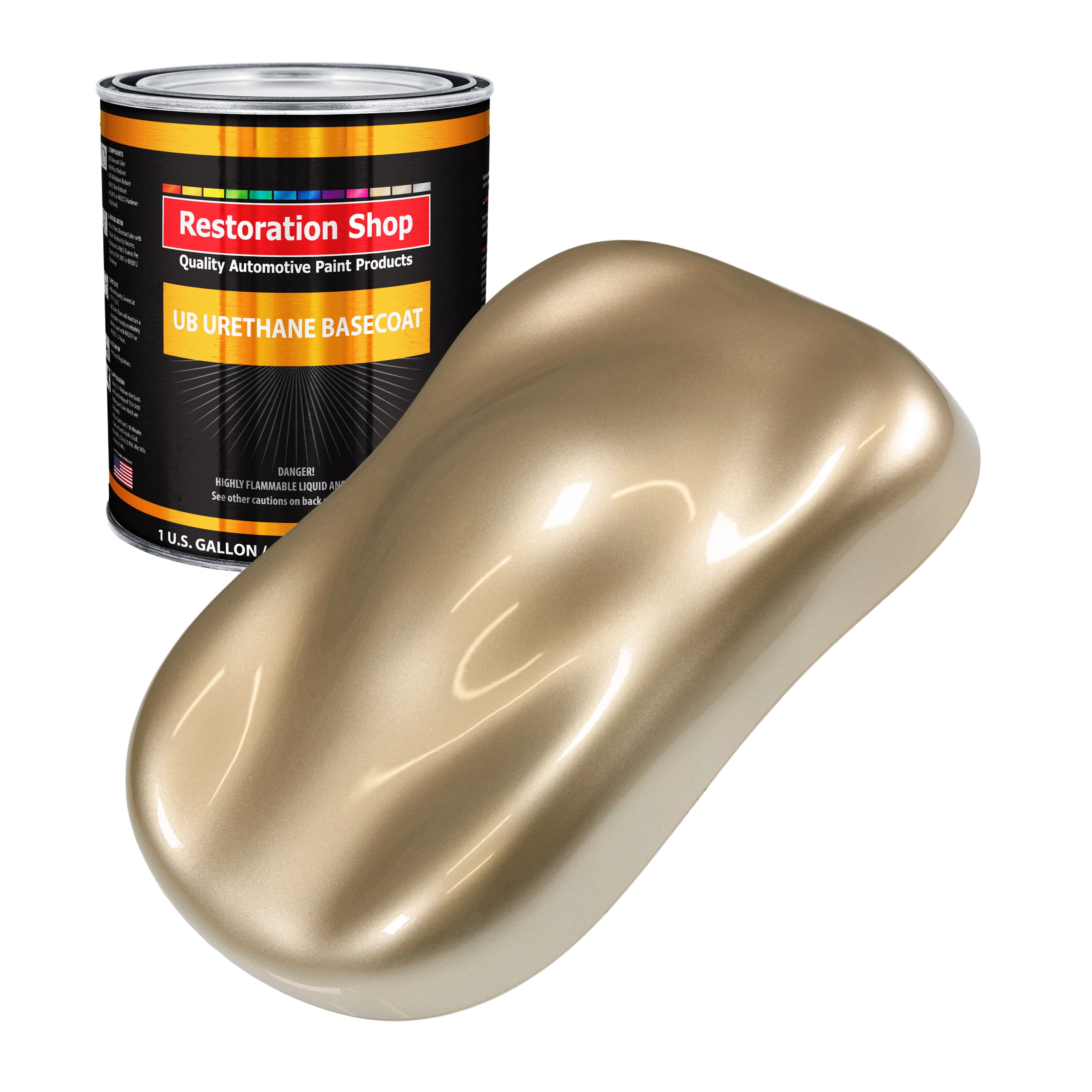 Driftwood Beige Metallic 1 Gallon URETHANE BASECOAT Car Auto Body Paint ...