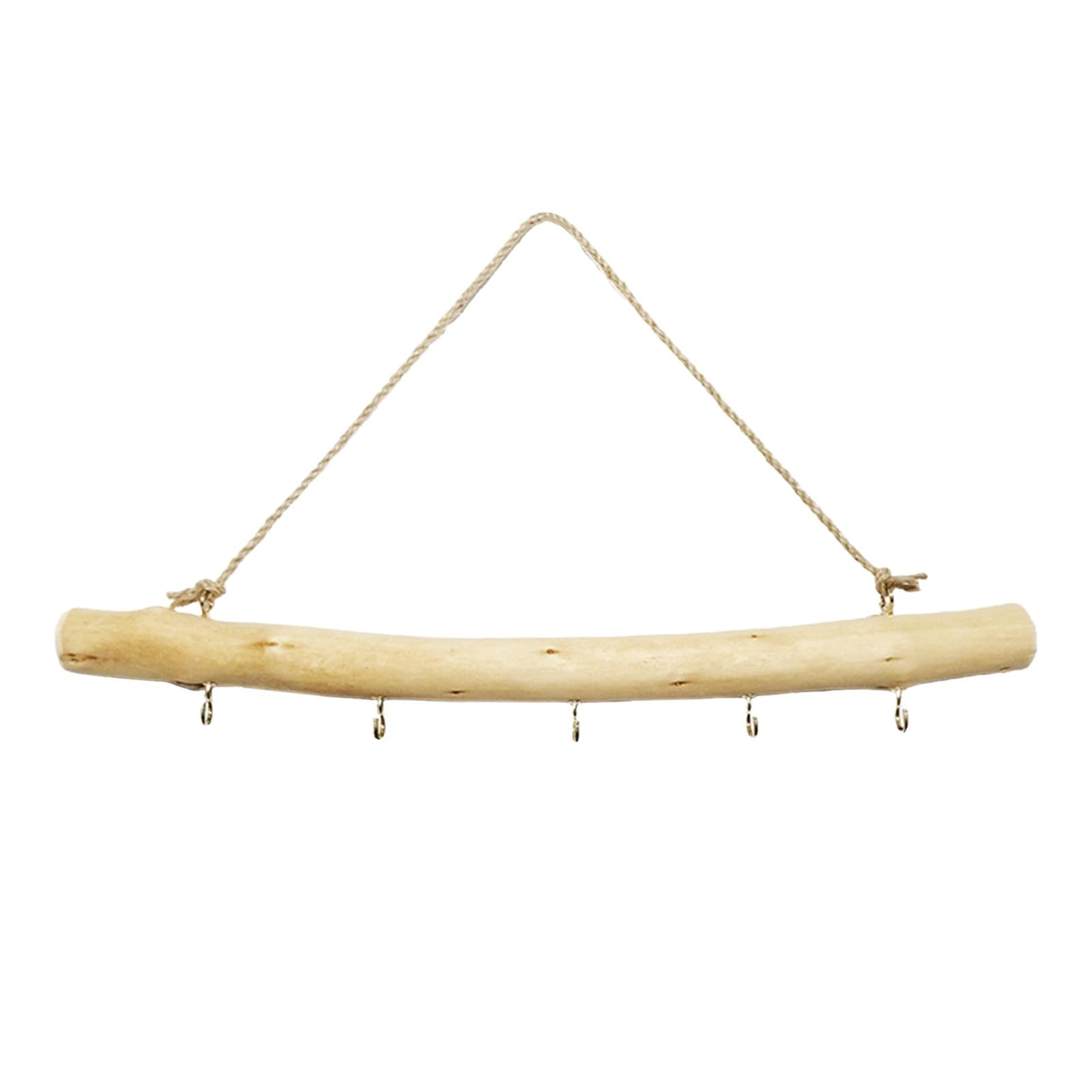 Driftwood Branch Hook, Branch Hanger Rack, Solid Wood, Easy Using ...