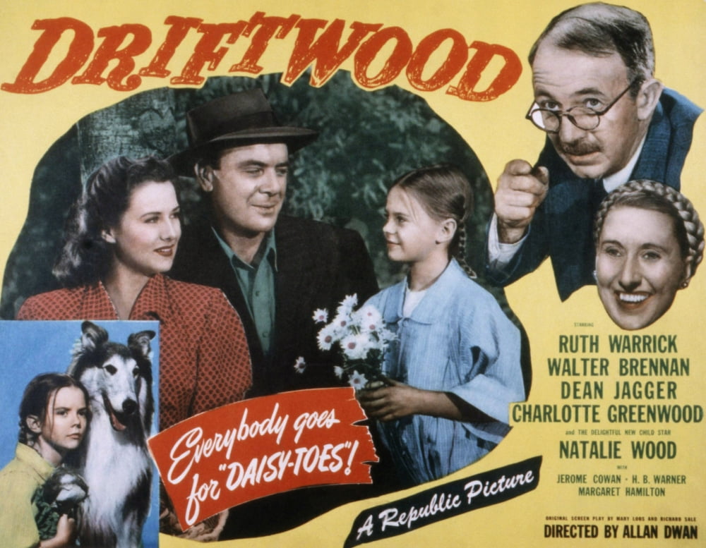 Driftwood Ruth Warrick Dean Jagger Natalie Wood Walter Brennan ...