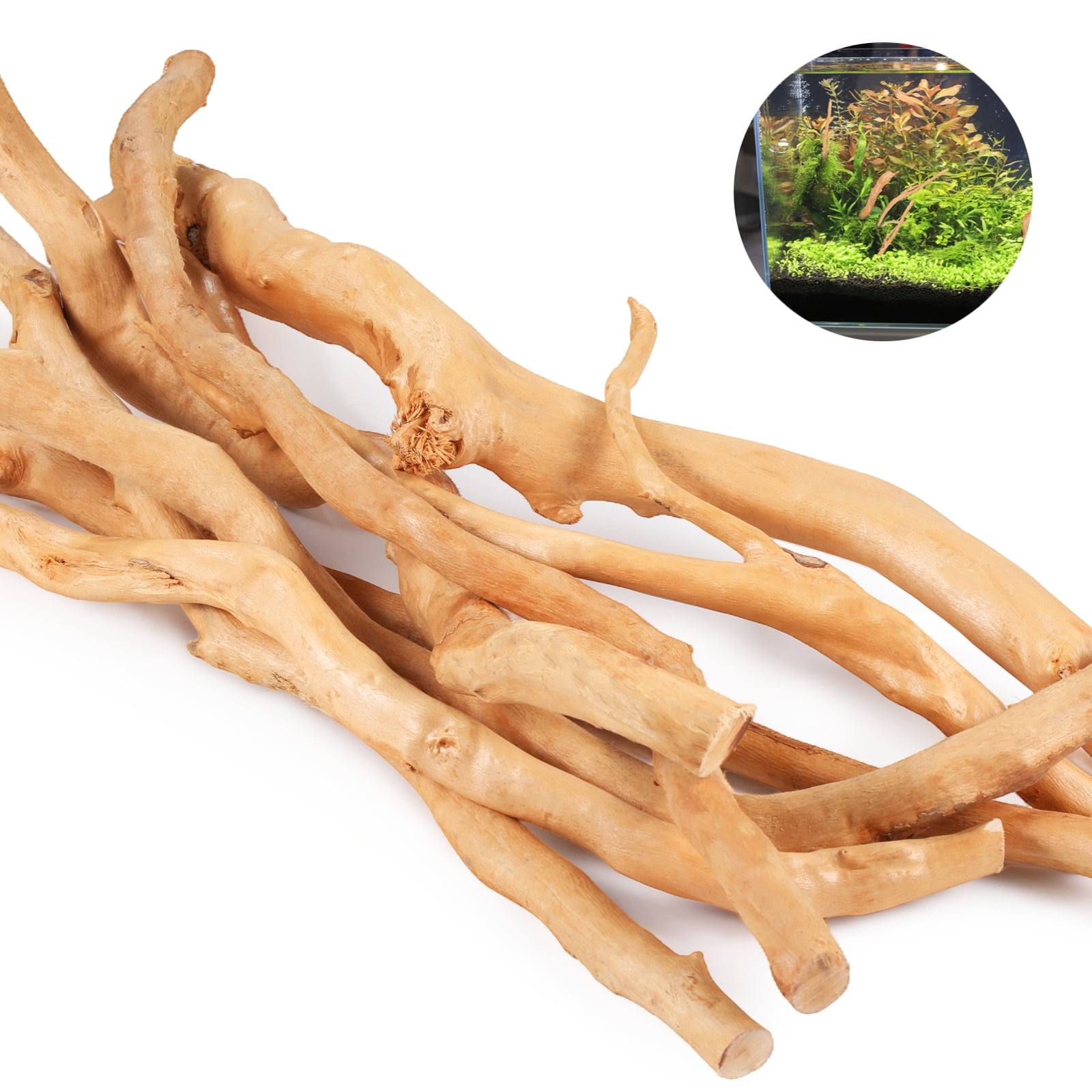 Driftwood for Aquarium, Natural Aquarium Driftwood Root, Long Tree ...