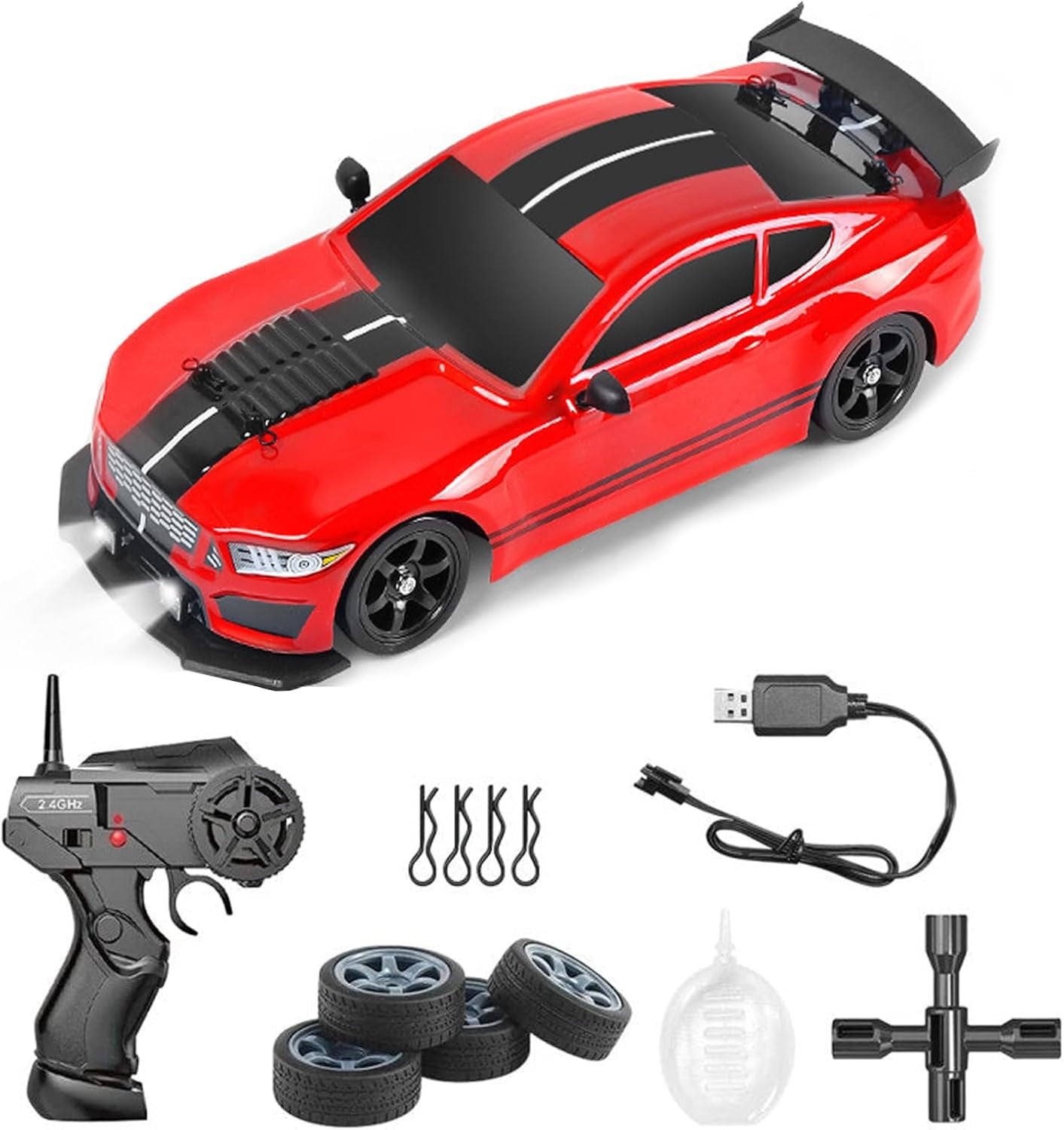 Drifty Boyz Rc Car, Drifty Boyz Vapor Drifters, Drifty Boyz Vapor Slide Drift Rc Car, 1:24 Full ...