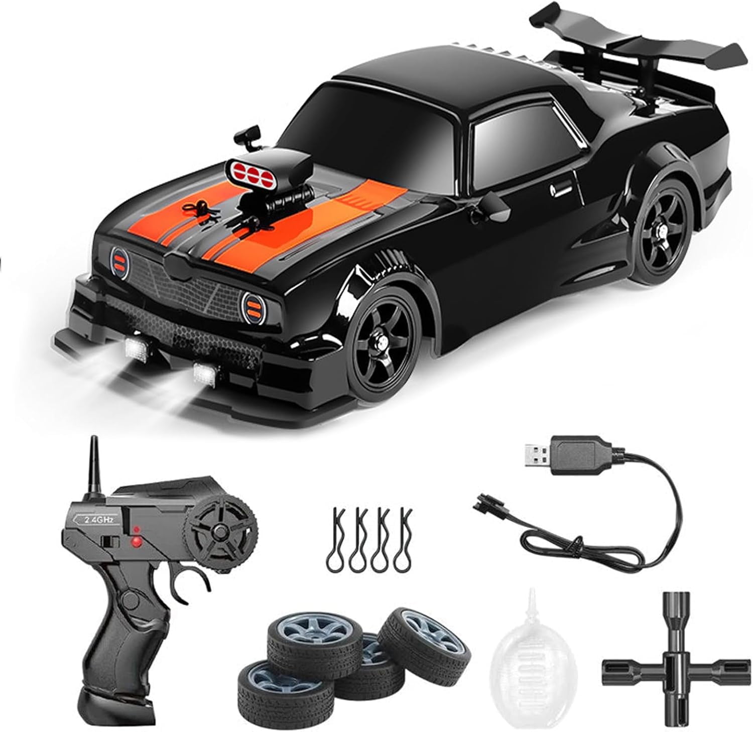 Drifty Boyz Rc Car, Drifty Boyz Vapor Drifters, Drifty Boyz Vapor Slide Drift Rc Car, 1:24 Full ...