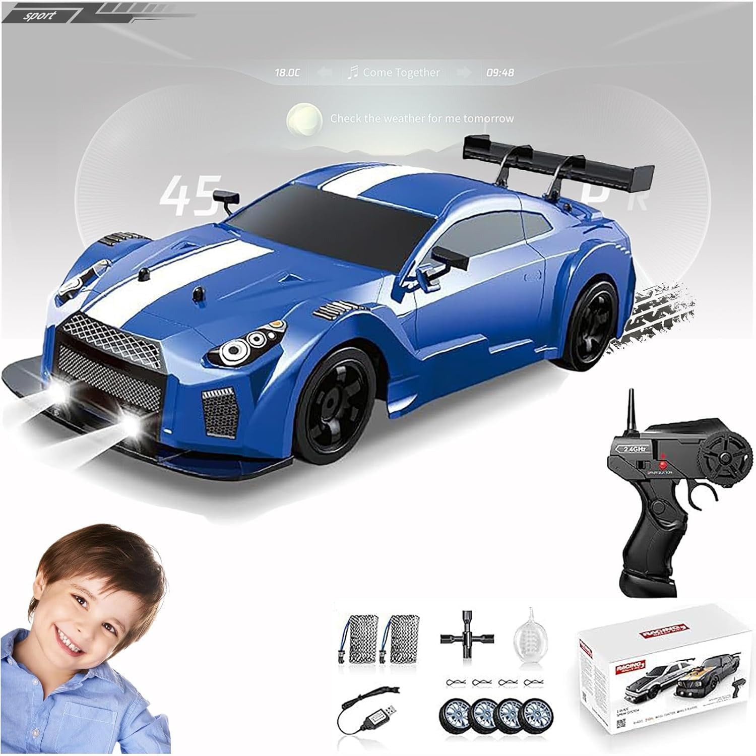 Drifty Boyz Vapor Slide Drift Rc Car, Drifty Boyz Rc Car, Drifty Boyz Vapor Drifters, Vapor ...