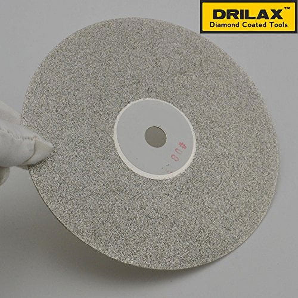 Drilax High Density Diamond Coated Wheel Disc 6 Inch Diameter GRIT 80 ...