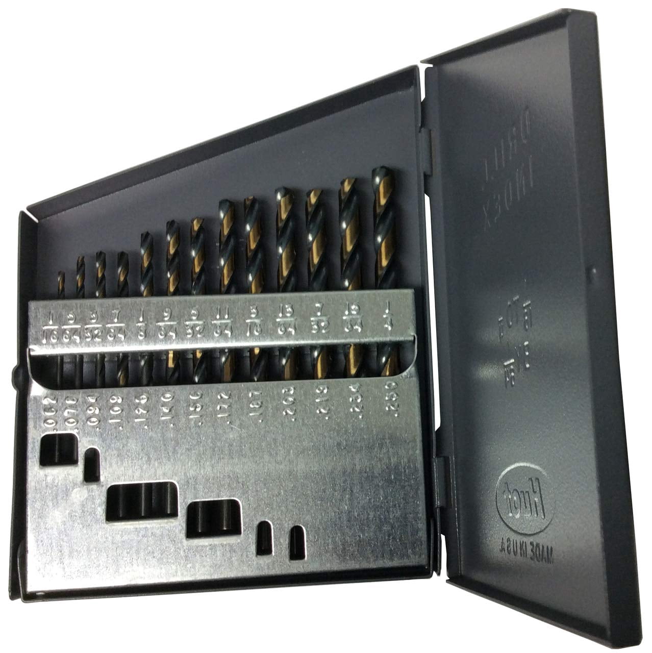 Drill America 13 Piece Heavy-Duty High Speed Steel Mechanic Length ...