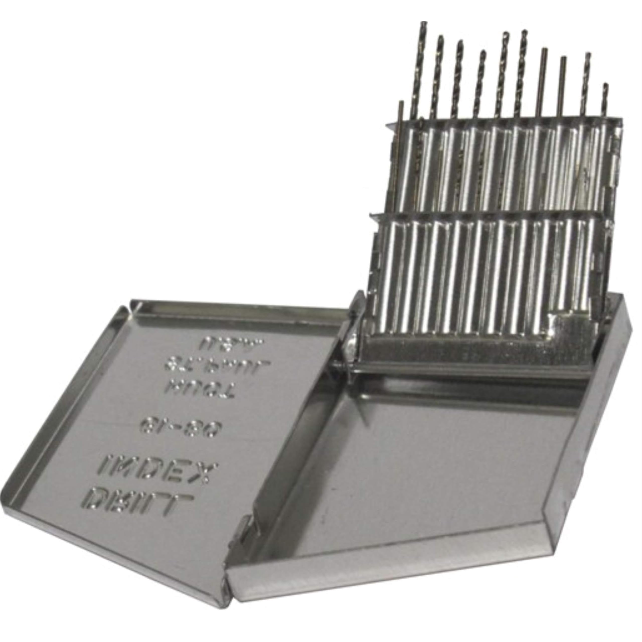Drill America 20 Piece High Speed Steel Drill Bit Set (Wire Sizes #61 ...