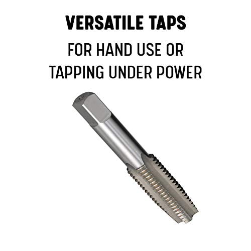 Drill America 3/8"-24 UNF High Speed Steel Taper Tap, (Pack of 12 ...