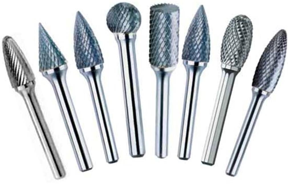 8 Piece Carbide Burr Kit, DUL3SET - Walmart.com