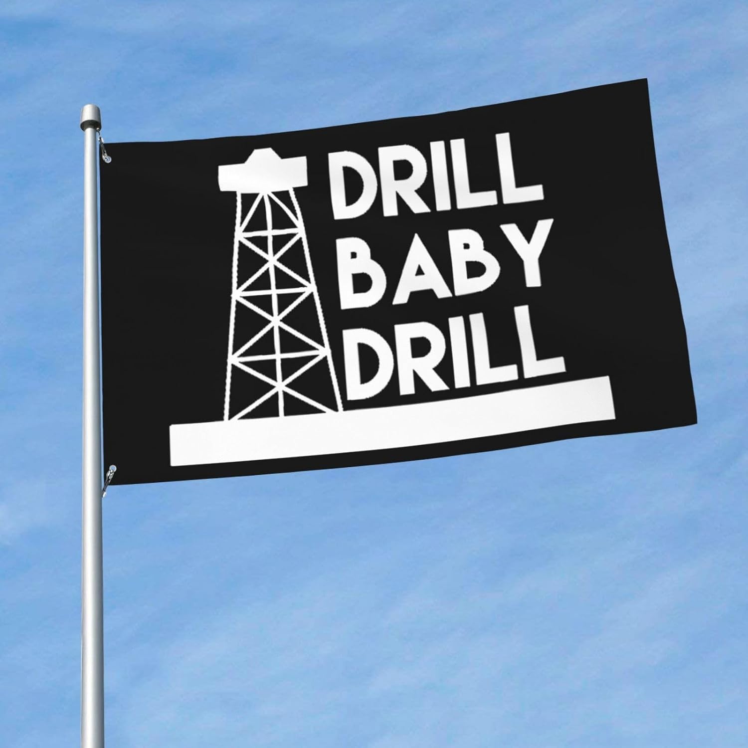 Drill Baby Drill Flags for Room Guys Fun Funny Flag Outdoor Banner for ...