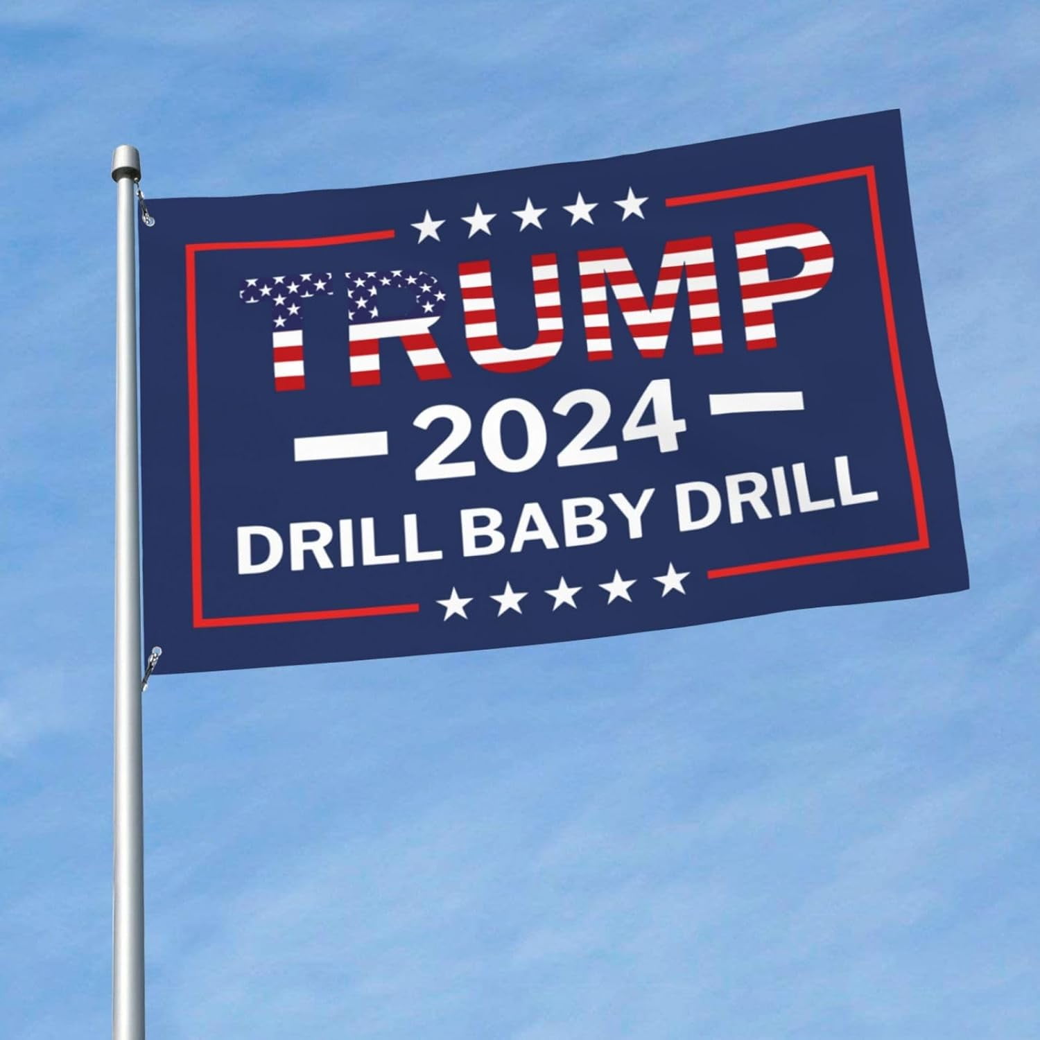 Drill Baby Drill Flags for Room Guys Fun Funny Flag Outdoor Banner for ...