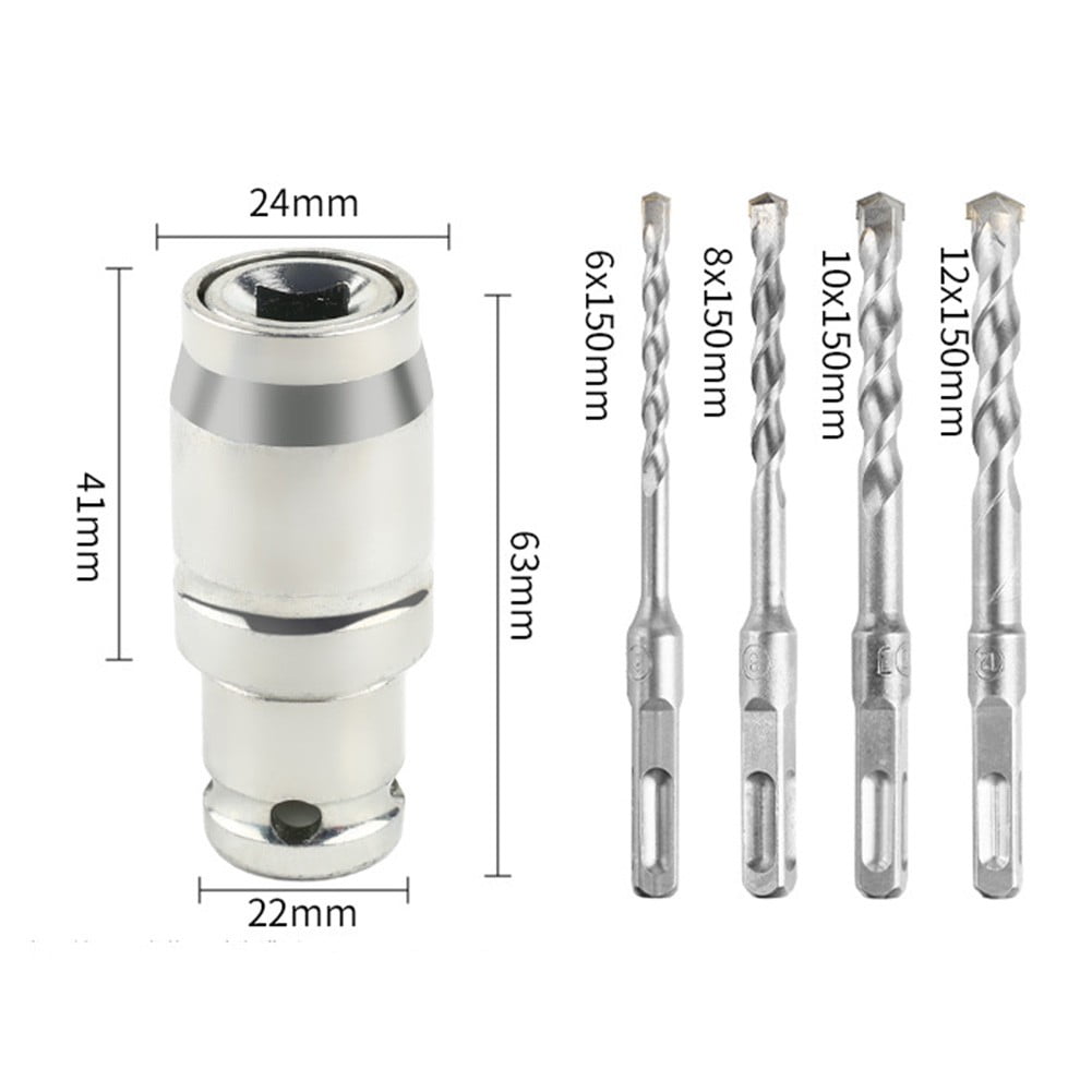 Drill Bit Conversion 63*22mm 2.48*0.87 In Electric Hammer Converter ...