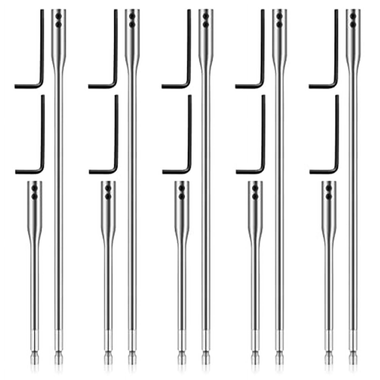 Drill Bit Extension 6, 12 Inch Drill Bit Set Wood Spade Bit Set with ...