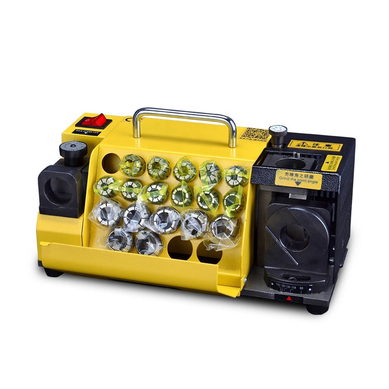 Drill Bit Grinder 3~20mm Drill Bits Sharpener Grinder + CBN /SDC ...