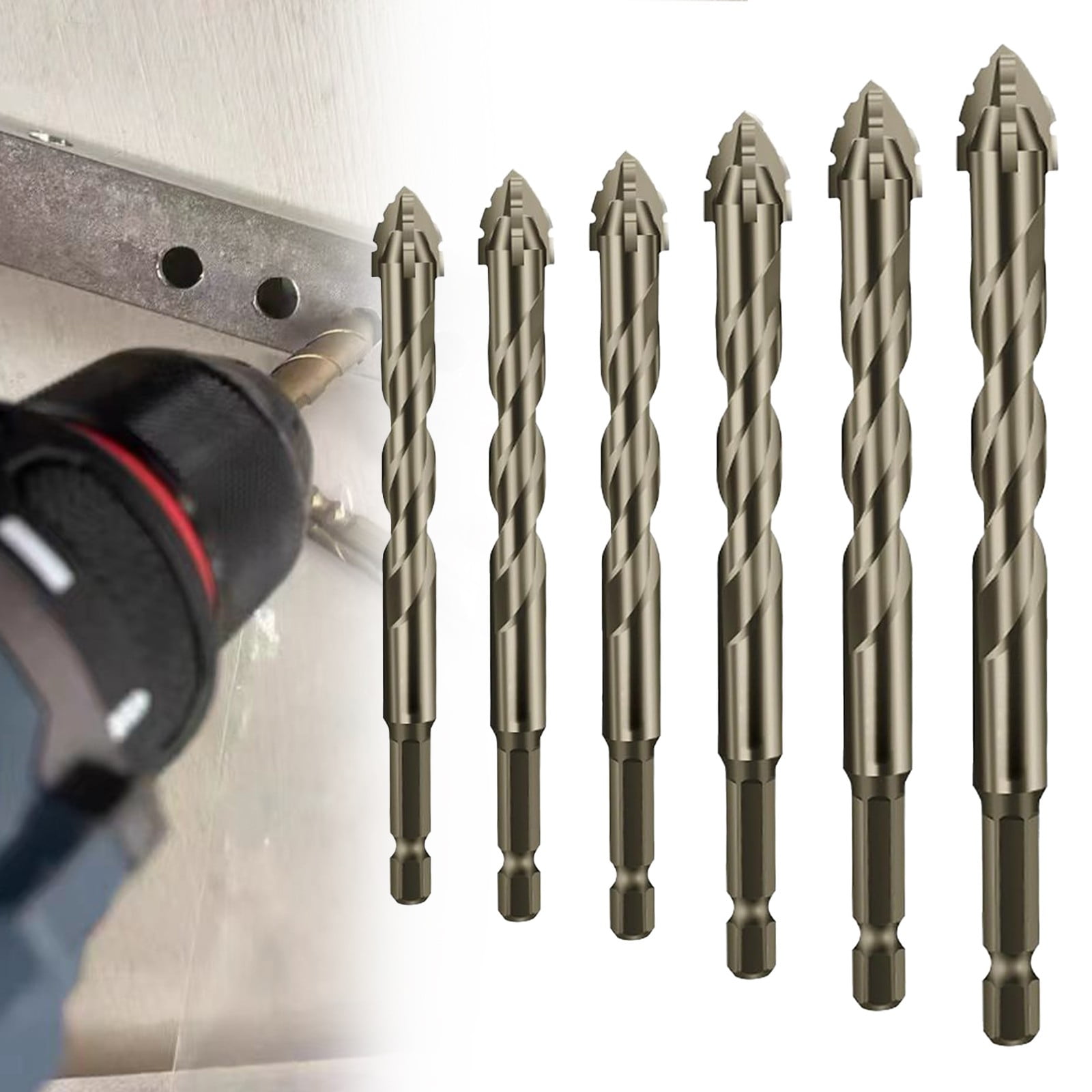 Eccentric Drill Bits Four Blade Serrated For Metal Four-Flute 4 Blade ...