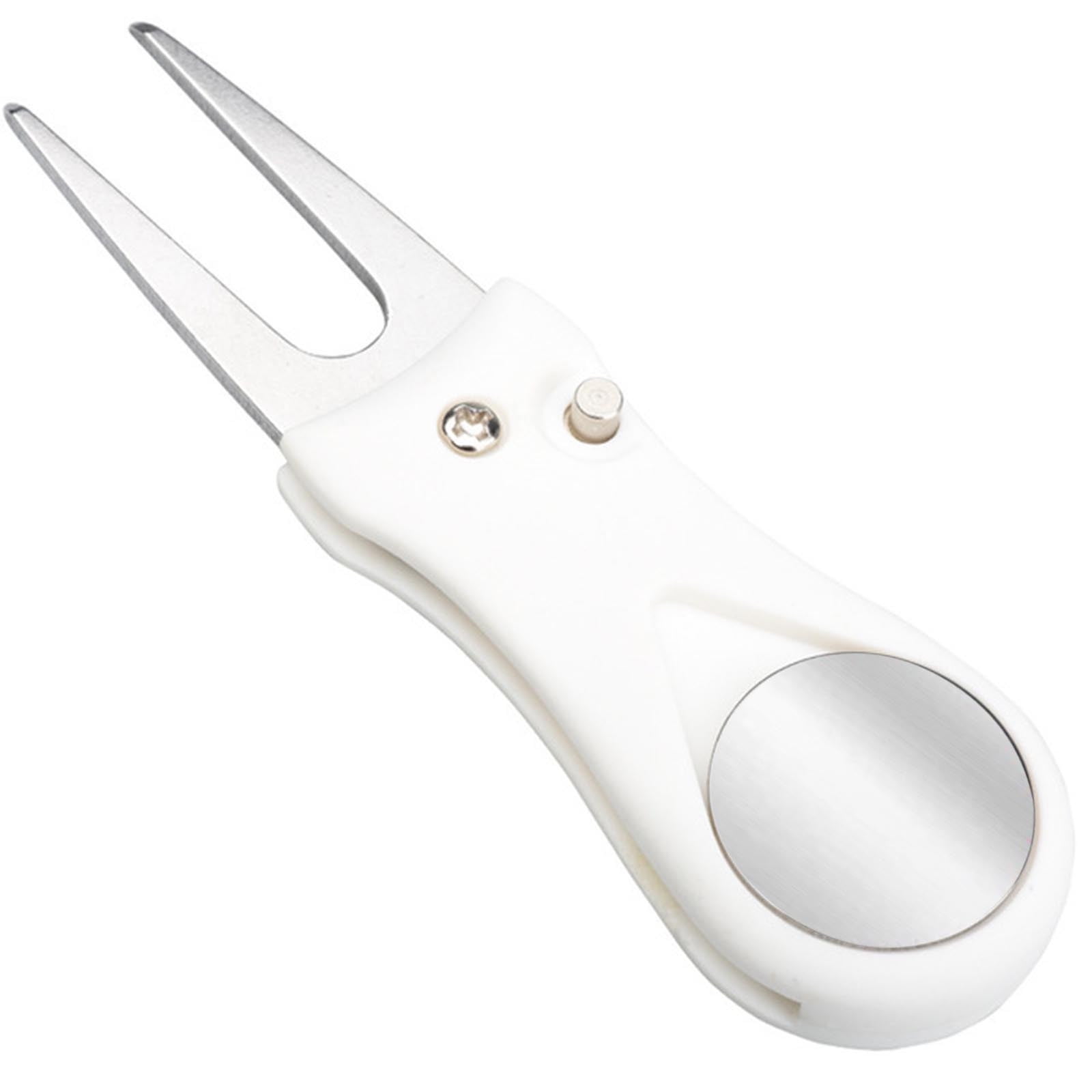 Drill Bit Set Foldable Golf Tool With Pop-up Button Ball Marker ...