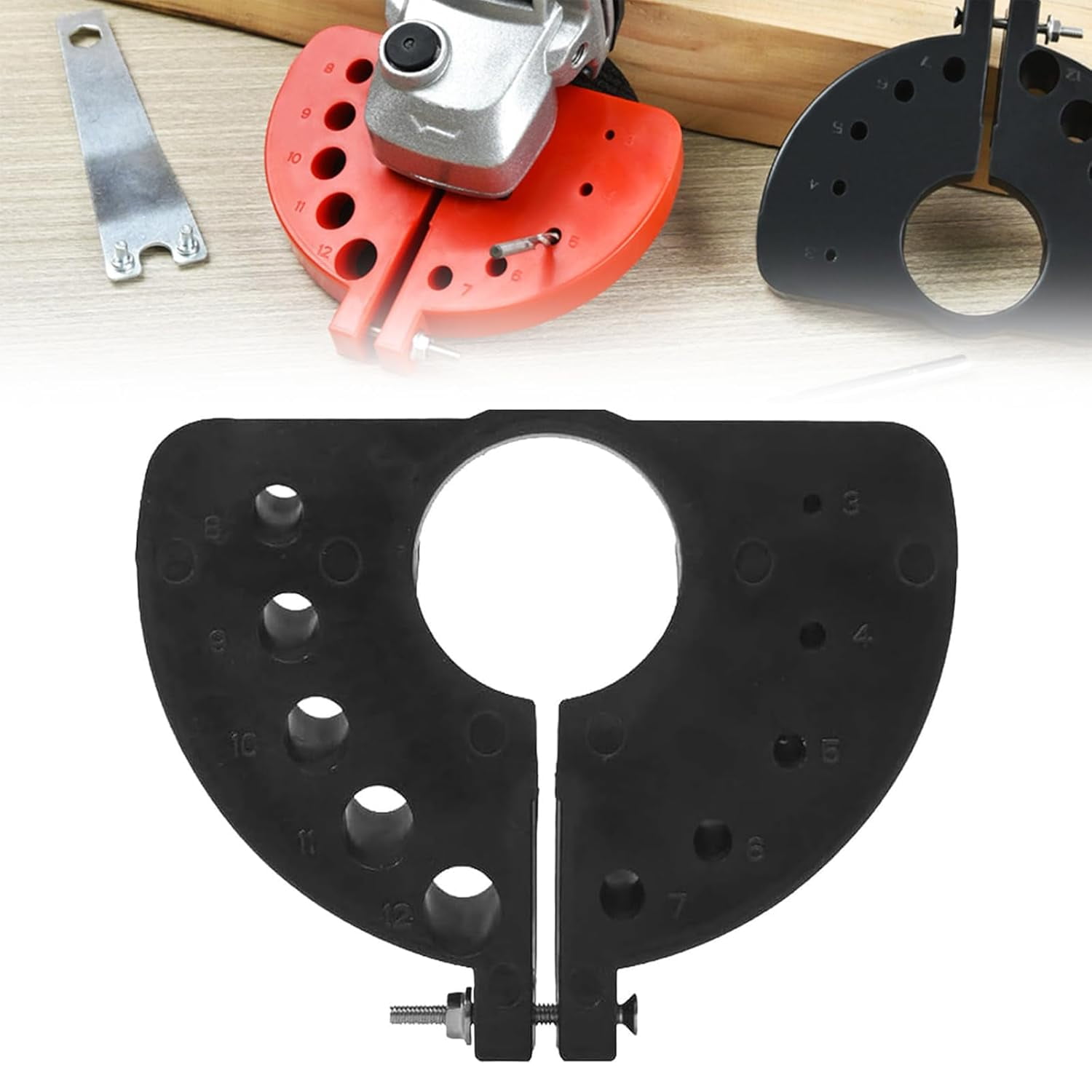 Drill Bit Sharpener for All Bits - Drill Bit Grinding Attachment, Angle ...