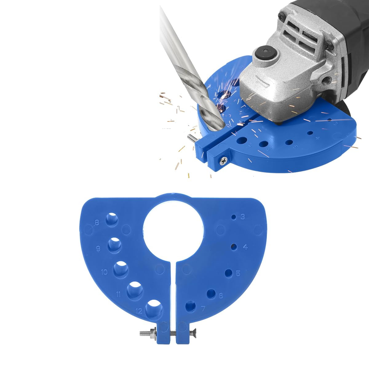 Drill Bit Sharpener for All Bits - Drill Bit Grinding Attachment, Power Drill Bit Sharpeners ...