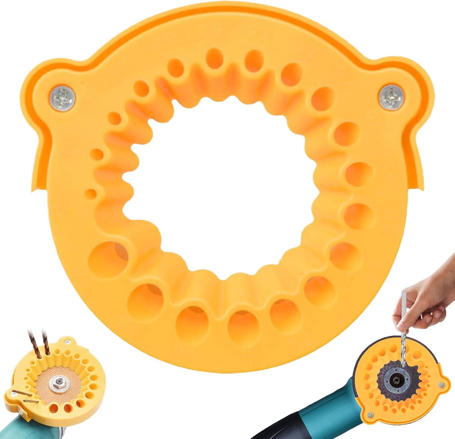 Drill Bit Sharpener, Bit Sharpening Attachment, All Size Bits Grinding ...