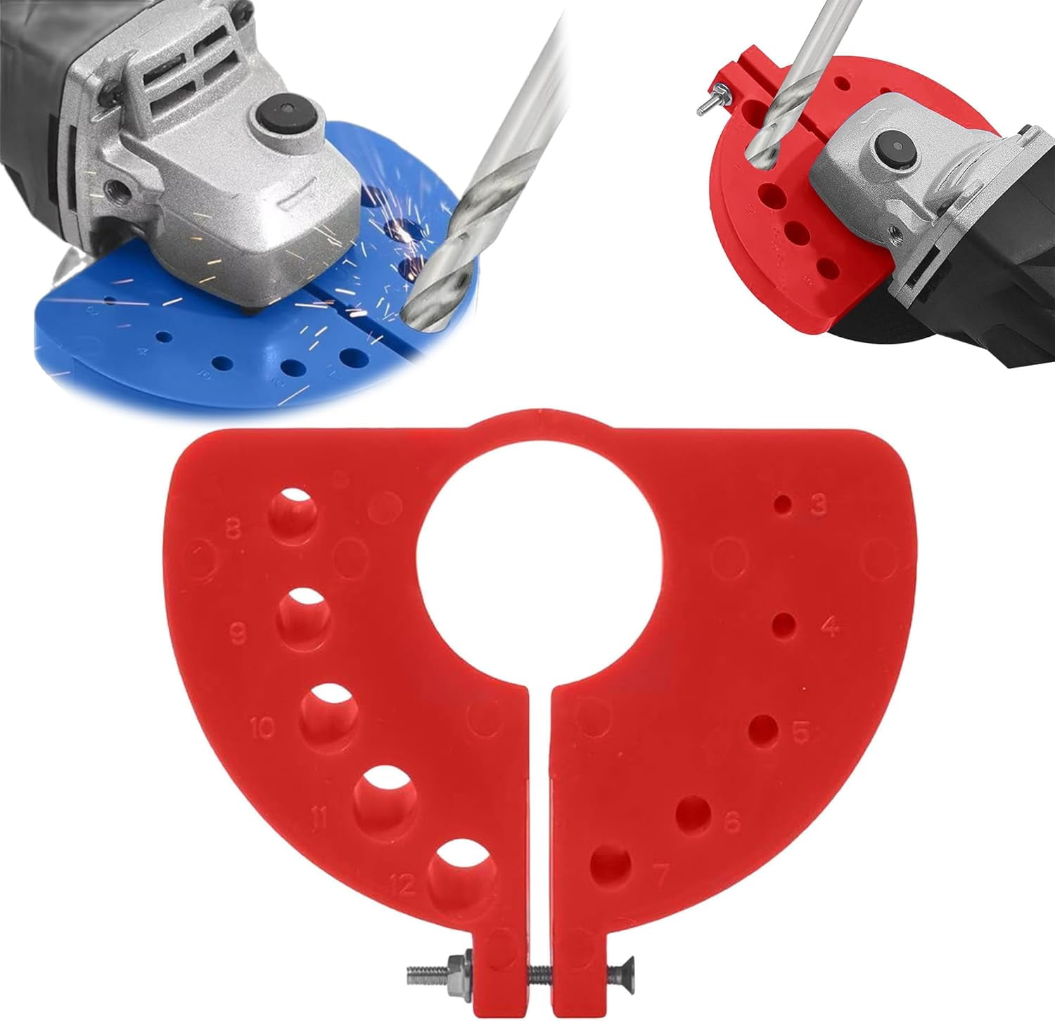 Drill Bit Sharpener for All Bits, Drill Bit Grinding Attachment, Multi ...