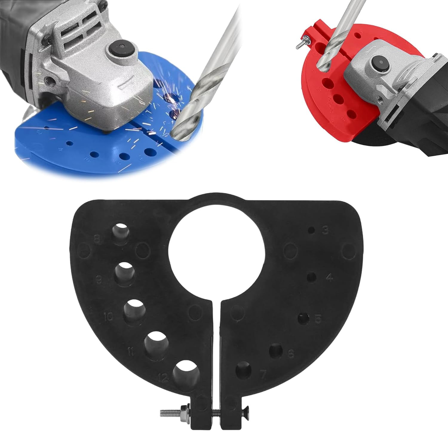Drill Bit Sharpener for All Bits, Drill Bit Grinding Attachment, Multi ...