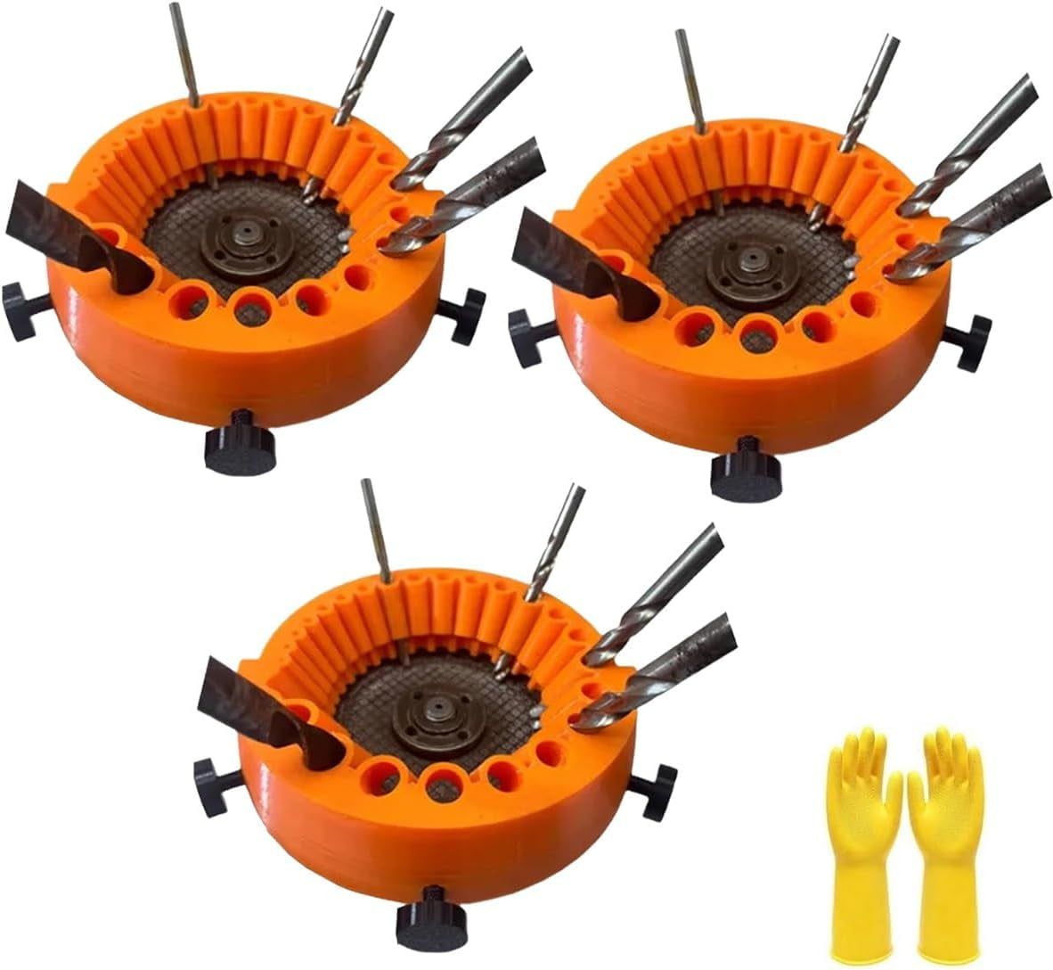 Drill Bit Sharpener for Grinder, Multipurpose Handheld Drill Sharpener ...