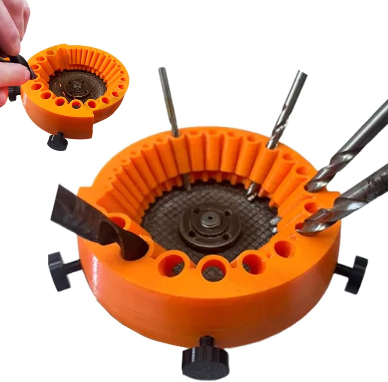 Drill Bit Sharpener, Power Drill Bit Grinding Attachment, Giant Blade ...