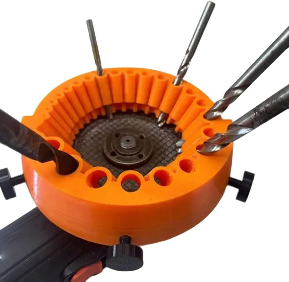 Drill Bit Sharpener, Power Drill Bit Grinding Attachment, Handheld ...