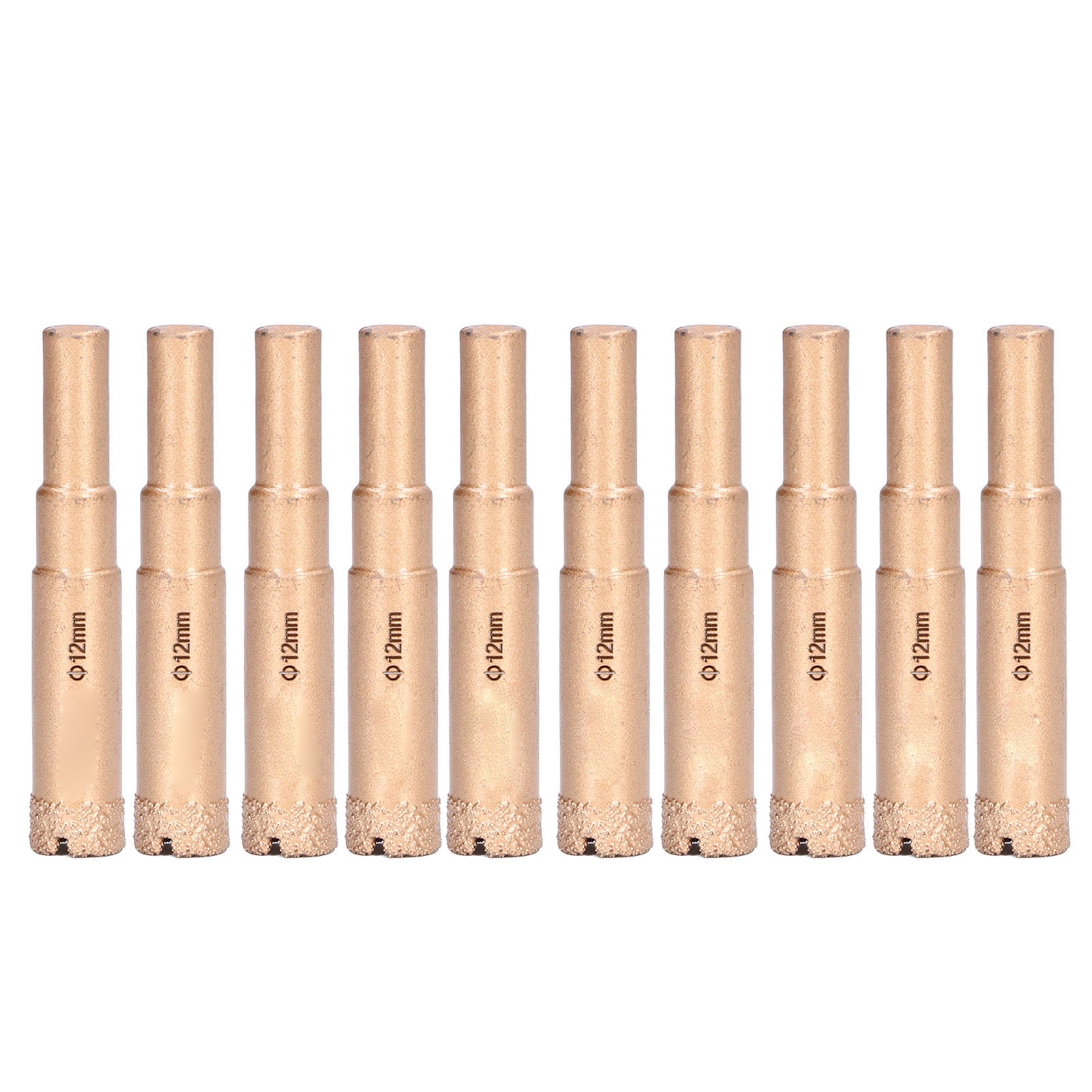 Drill Bits, 10Pcs 12mm Diameter Larger Cut Out Glass Holes Opener For ...