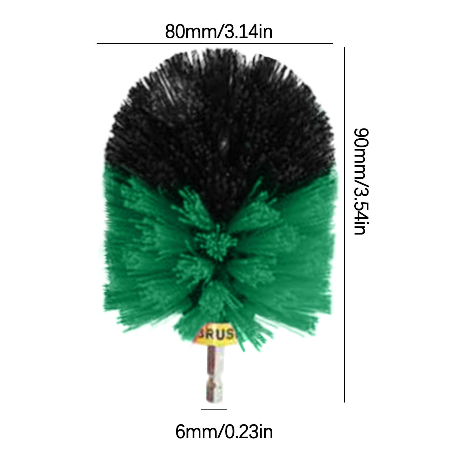 Drill Brush Nylon Drill Brush Attachment Electric Power Scrubber Scrub ...