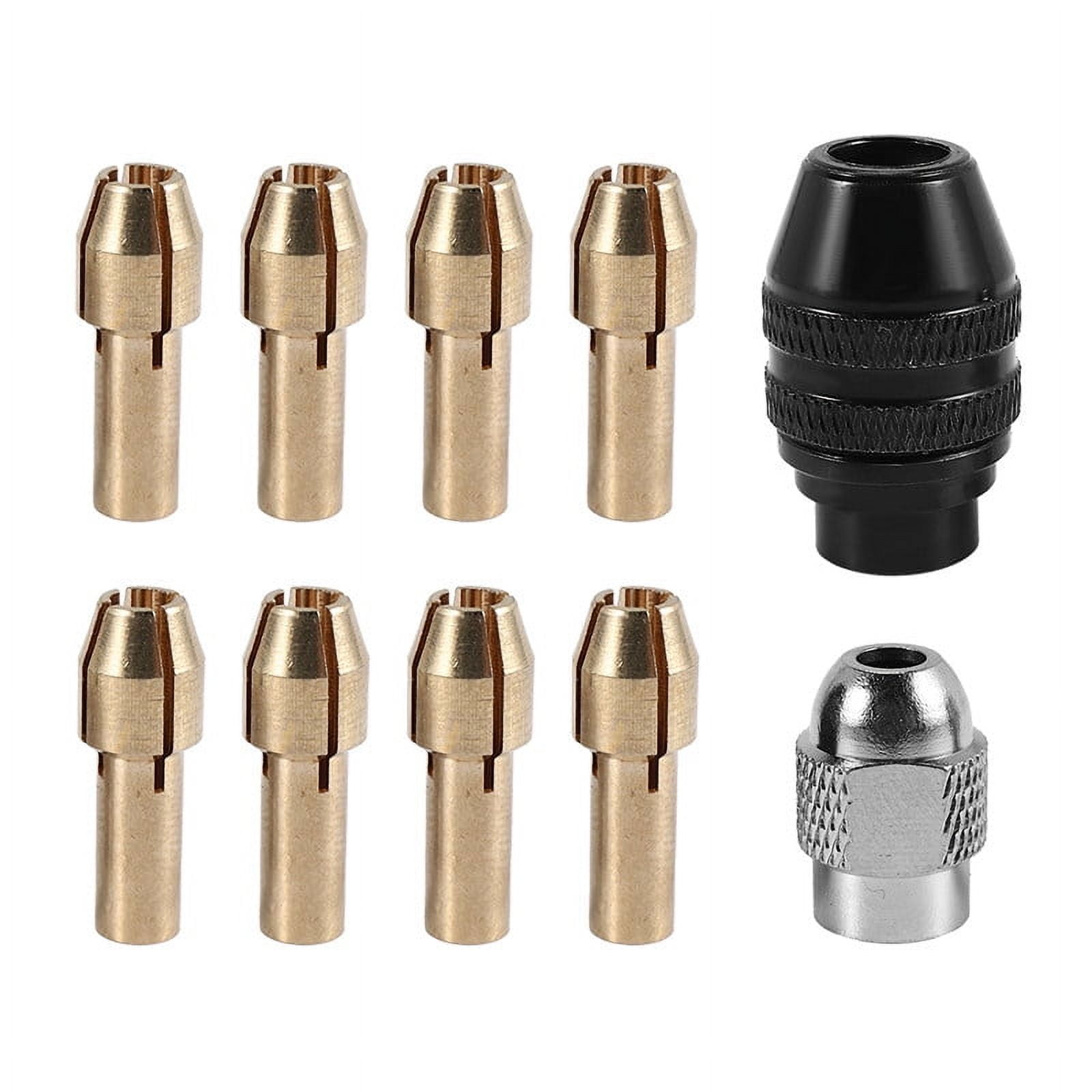 Drill Chuck Collet Set for ,1/32inch to 1/8inch Replacement 4486 ...