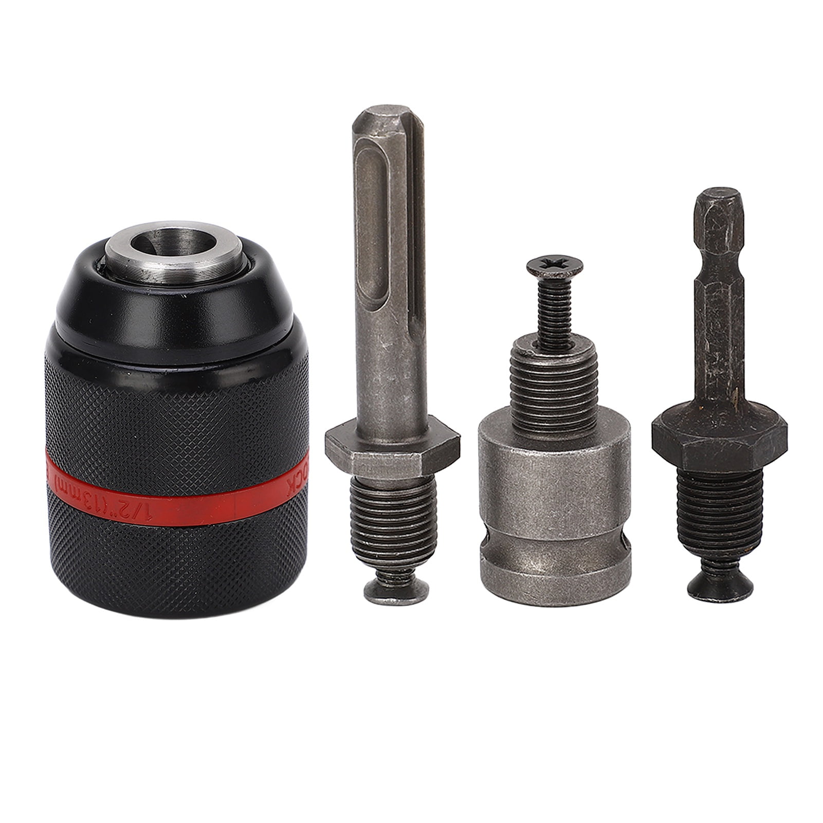 Drill Chuck Set 2-13mm Quick Change Keyless Chuck Self Clamping 1/2 ...