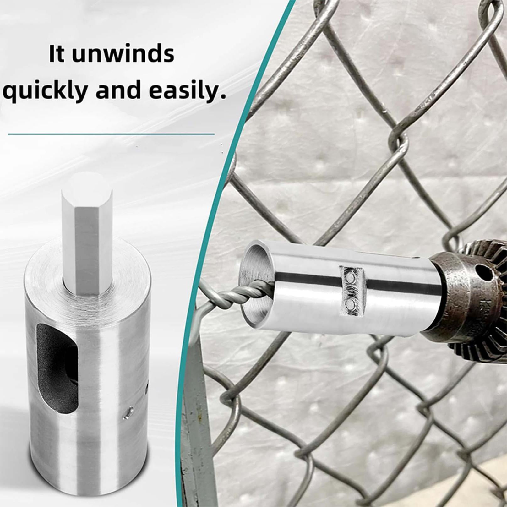 Drill Chuck Wire Twister Tool for 9-Gauge, Easy Twist Tool,Stainless ...