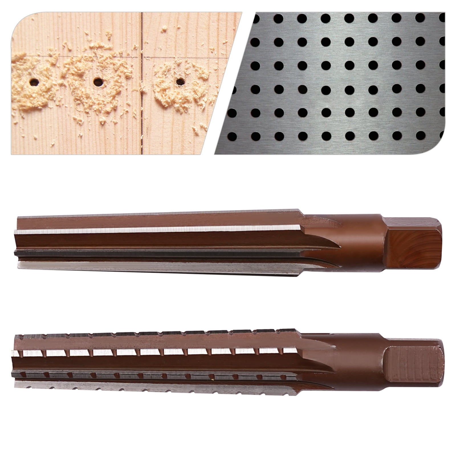 Drill Chuck with MT3 MT3 Morse Reamer Set of 2 (Roughing + Finishing ...