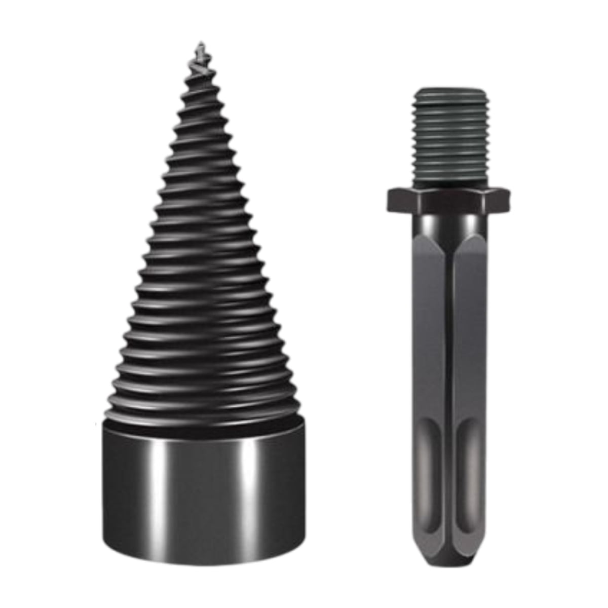 Drill Cone Wood Splitter 50Mm, Screw Cone Shank, Wood Splitter Drill ...