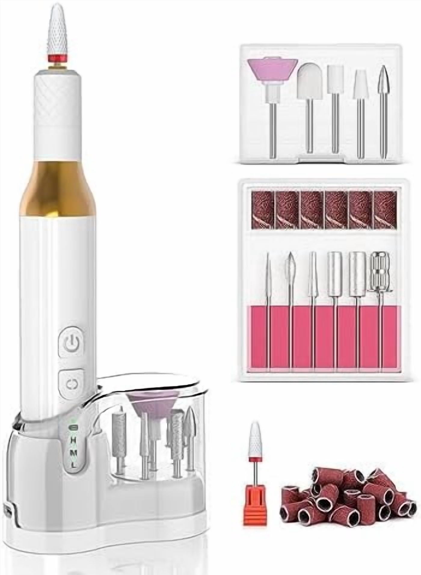 Drill,Cordless Files for Nails E-File Manicure Kit Women Drill para ...
