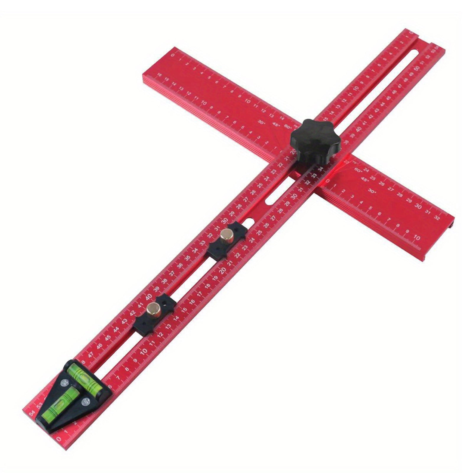 Drill Drilling Positioning Ruler Multi-Angle Measuring Ruler Aluminum ...