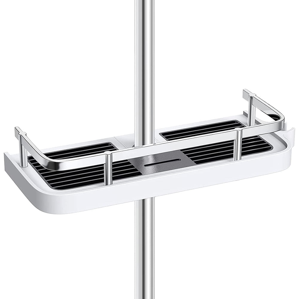 Drill-Free Bathroom Shelf, Reliable Material for Shower Rail, High ...